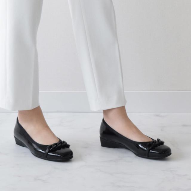 ブリジットバーキン ウォーク（Bridget Birkin Walk）/Bridget Birkin Walk◆3cmヒール◆アクリルチェーンウォーキングパンプス