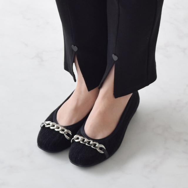 ブリジットバーキン ウォーク（Bridget Birkin Walk）/Bridget Birkin Walk◆3cmヒール◆チェーンモチーフウォーキングパンプス