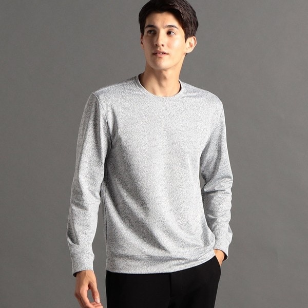 ムッシュニコル（MONSIEUR NICOLE）/メランジジャカード プルオーバー