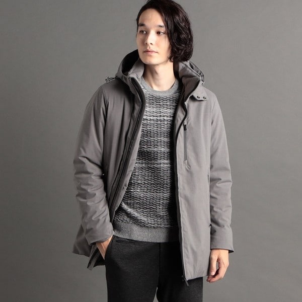 ムッシュニコル（MONSIEUR NICOLE）/テクニカルダウン フーデッドブルゾン