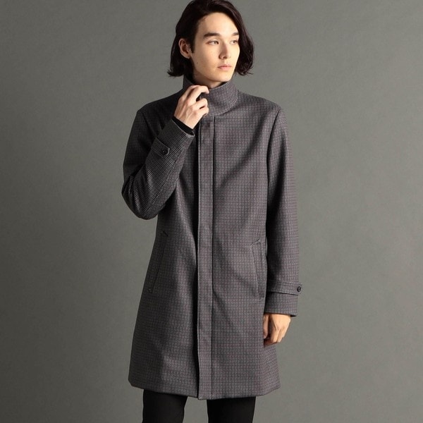 ムッシュニコル（MONSIEUR NICOLE）/ダウンファブリック スタンドカラーコート