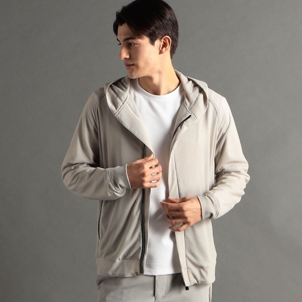 ムッシュニコル（MONSIEUR NICOLE）/ハニカムニット フーディ