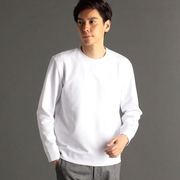 ムッシュニコル（MONSIEUR NICOLE）/バーズアイダブルジャカード Tシャツ