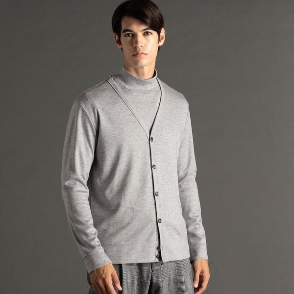 ムッシュニコルエクストラ（MONSIEUR NICOLE ex/tra）/【ex/tra】REDA ACTIVE ニットカーディガン