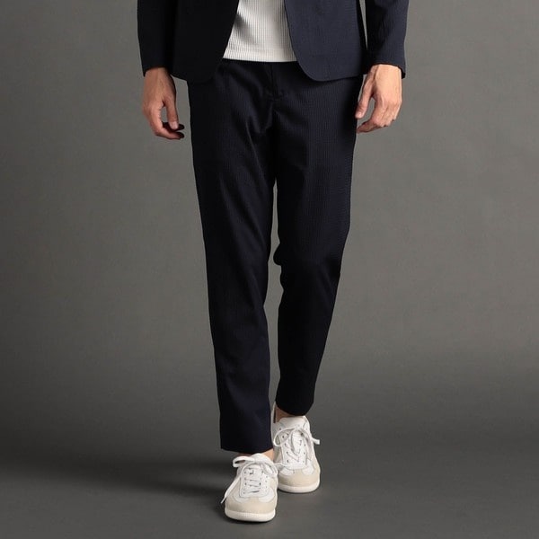 ムッシュニコルエクストラ（MONSIEUR NICOLE ex/tra）/【ex/tra】ダークサッカー セットアップパンツ