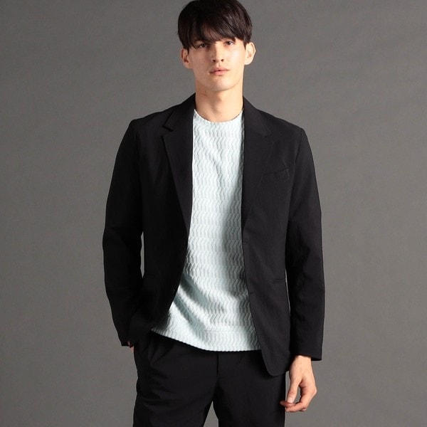 ムッシュニコル（MONSIEUR NICOLE）/メランジストレッチ セットアップジャケット