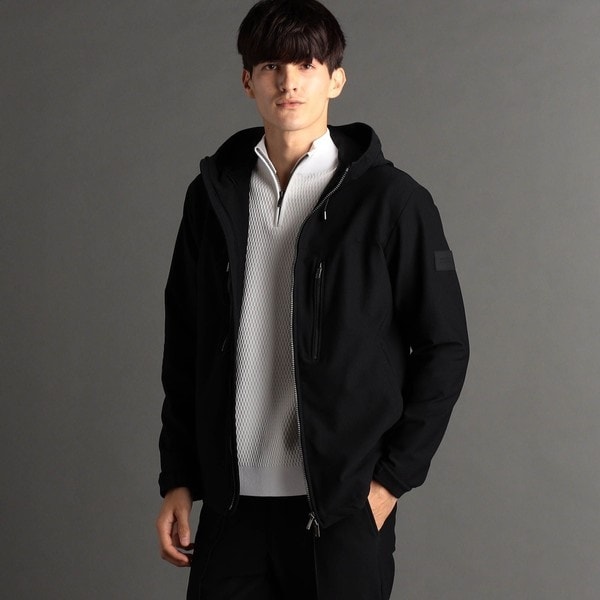 ムッシュニコル（MONSIEUR NICOLE）/グラフィックハニカム ソフトシェルフーディ