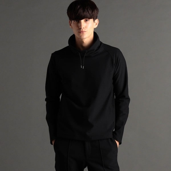 ムッシュニコル（MONSIEUR NICOLE）/グラフィックハニカム ルーズネックプルオーバー