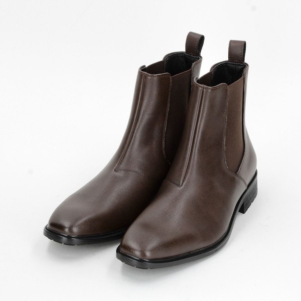 ムッシュニコルエクストラ（MONSIEUR NICOLE ex/tra）/【ex/tra】ジオメトリックレザー サイドゴアブーツ