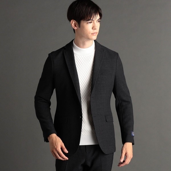 ムッシュニコルエクストラ（MONSIEUR NICOLE ex/tra）/【ex/tra】ハニカムジャカード セットアップジャケット