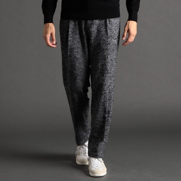 ムッシュニコルエクストラ（MONSIEUR NICOLE ex/tra）/【ex/tra】ブークレージャカード ワイドパンツ