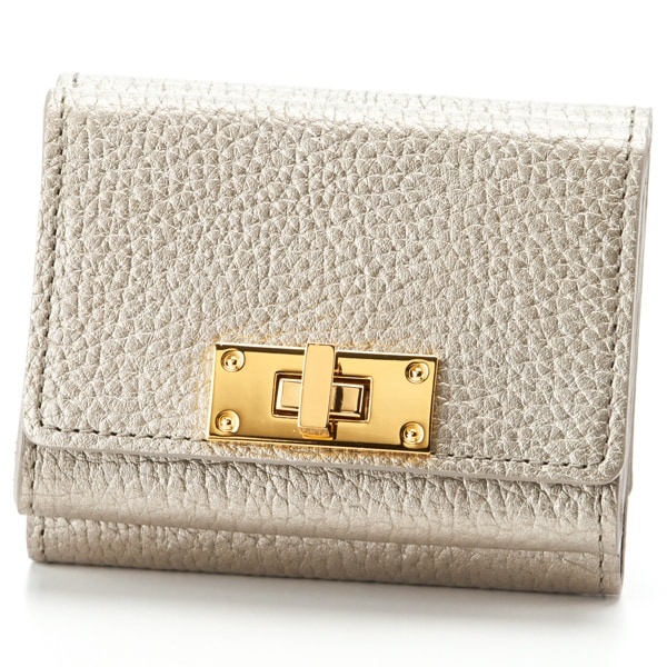 アンメートルキャレ（1meter　carre）/【ヒネリ金具】トレンドのミニ財布・折り財布/エクルーガレリア