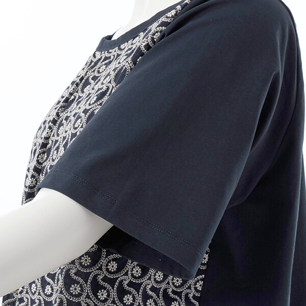 グリーンノート（gree*n[nout]）/接触冷感ベア天Tシャツ 【グリーン