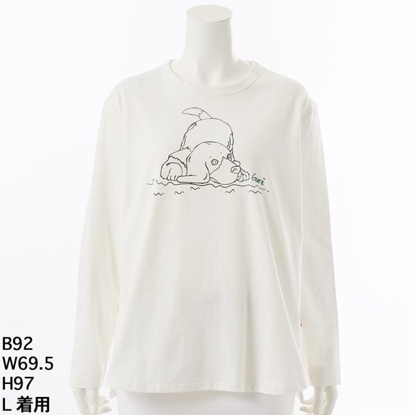 グリーンノート（gree*n[nout]）/Guri プリントシャツ