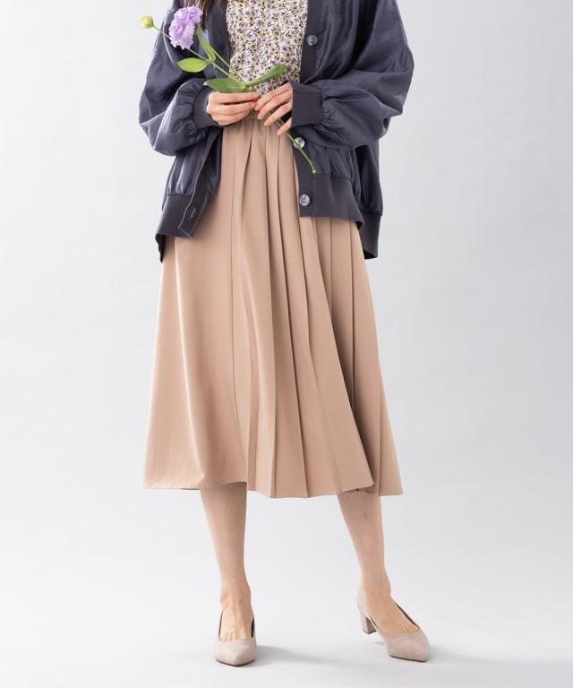 サブ ストリート/【大きいサイズ】 9号・15号(M・3L)  アシメプリーツスカート