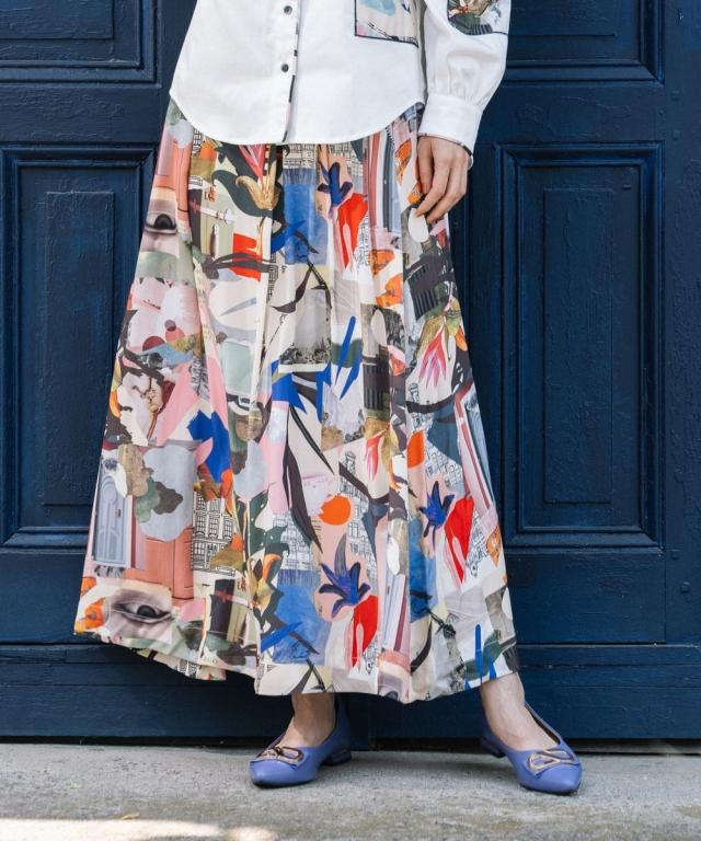 サブストリート（sab street）/【大きいサイズ】 15号(3L) NUMPH ホカンスプリントスカート