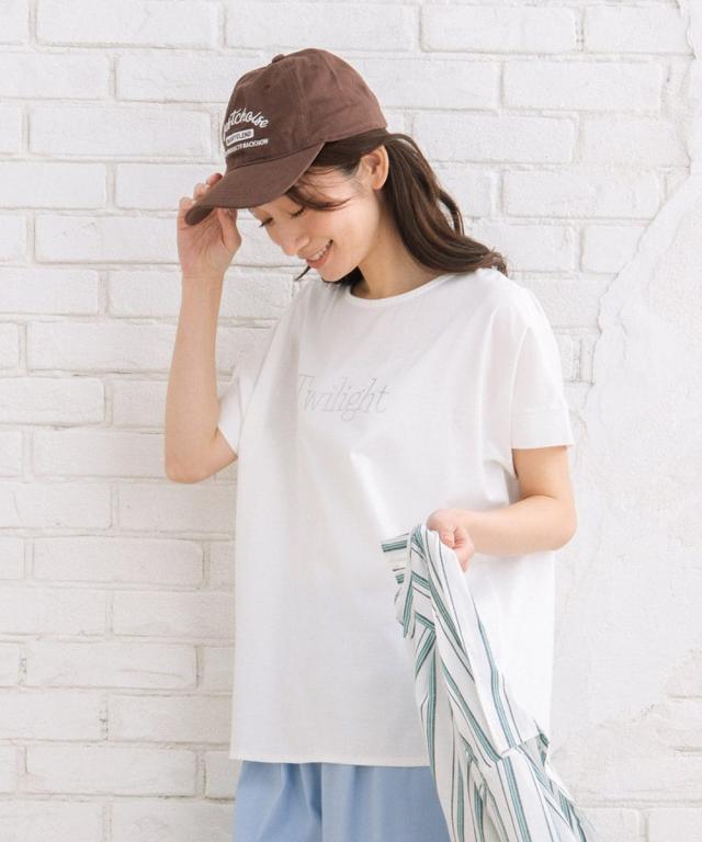 サブストリート（sab street）/【大きいサイズ】 9号・15号 FONTLAB 【抗菌・消臭】シルケット箔Tシャツ