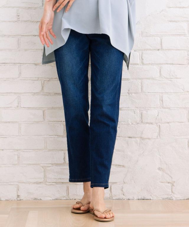 サブストリート（sab street）/【大きいサイズ】 London Denim [30th]【接触冷感】9分丈デニムパンツ