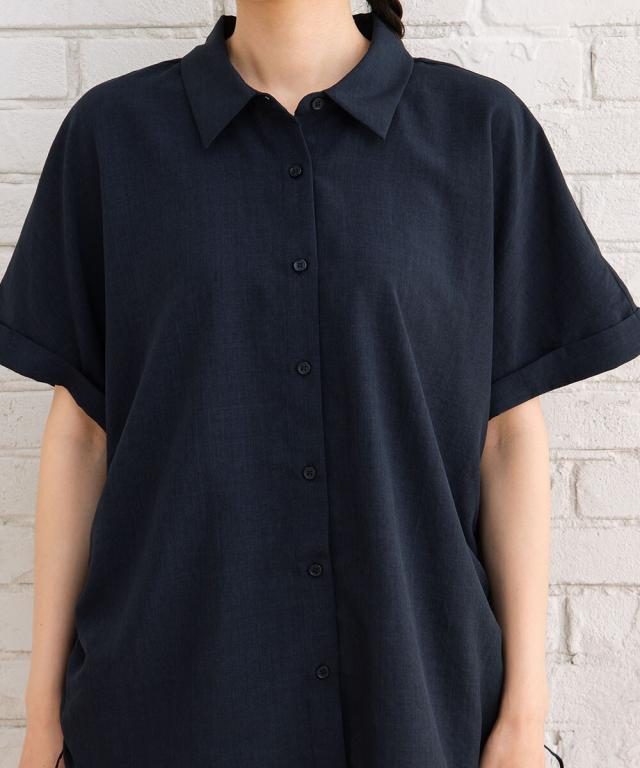 サブストリート（sab street）/15号(3L) リネンライクサイドドロスト