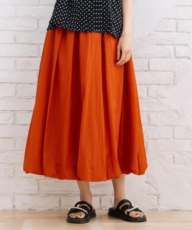 サブストリート（sab street）/15号・19号(3L・5L) FONTLAB シアーオーガンバルーンスカート