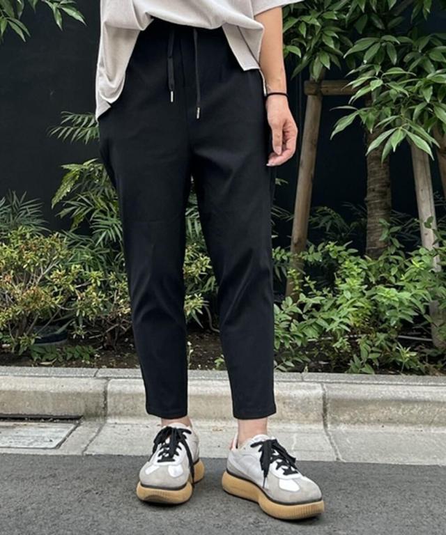 サブストリート（sab street）/15号・19号(3L・5L)  ドライハイテンションテーパードパンツ