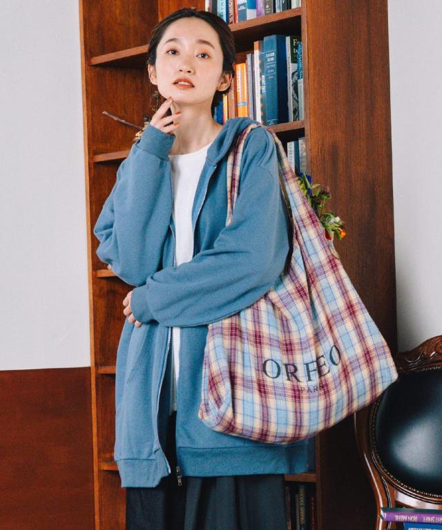 サブストリート（sab street）/【大きいサイズ】15号(3L) FONTLAB オーバーサイズジップパーカー