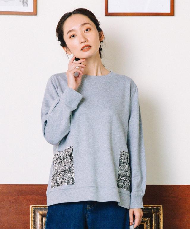 サブストリート（sab street）/15号・19号 London Denim [30th]ロンドンシティポケットデザインスウェット