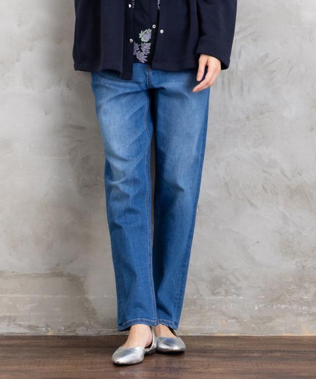 サブストリート（sab street）/【大きいサイズ】21号(6L〜) London Denim [30th]ストレートデニムパンツ