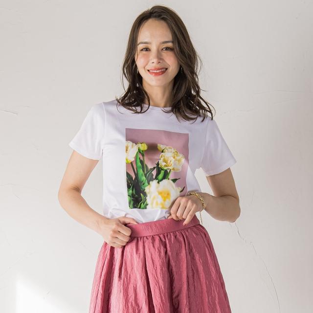 ビアッジョブルー（Viaggio blu）/フォトプリントTシャツ≪洗濯機で洗える≫