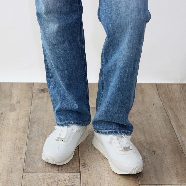 フィン（Fin）/【25春夏新作】ナイロンコンビ厚底スニーカー