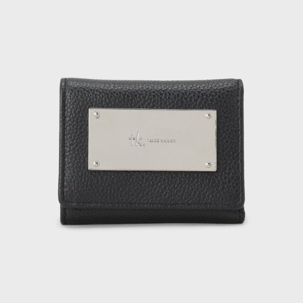 ティーケー タケオキクチ（tk．TAKEO KIKUCHI）/【リアルレザー】プレート三つ折りウォレット