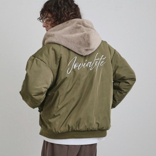 ティーケー タケオキクチ（tk．TAKEO KIKUCHI）/【2WAY】リバーシブルMA1＆フェイクファーブルゾン