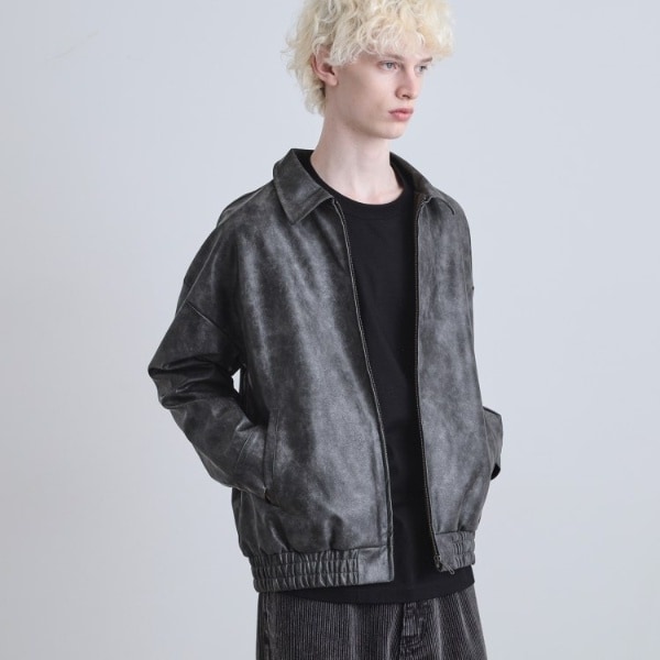 ティーケー タケオキクチ（tk．TAKEO KIKUCHI）/ヴィンテージライクジップアップブルゾン