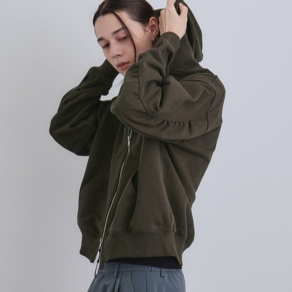 ティーケー タケオキクチ（tk．TAKEO KIKUCHI）/アームシャーリングジップパーカー