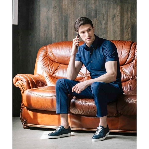 ミッシェルクランオム/ベーシックポロシャツ