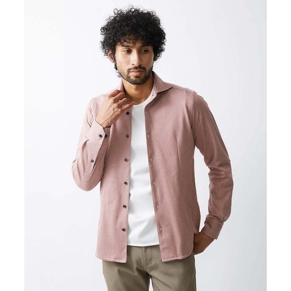 ミッシェルクランオム（MICHEL  HOMME）/【2023年モデル】《日本製》ストレッチラッセルシャツ