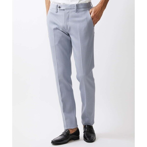 ミッシェルクランオム（MICHEL  HOMME）/プレビアシャンブレースラックスパンツ 撥水