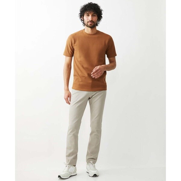 ミッシェルクランオム（MICHEL  HOMME）/《日本製》ワッフル半袖カットソー