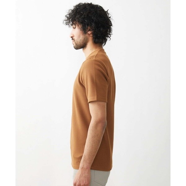 ミッシェルクランオム（MICHEL  HOMME）/《日本製》ワッフル半袖カットソー