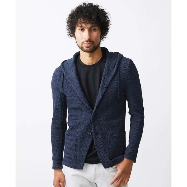 ミッシェルクランオム（MICHEL  HOMME）/ウェーブパーカージャケット