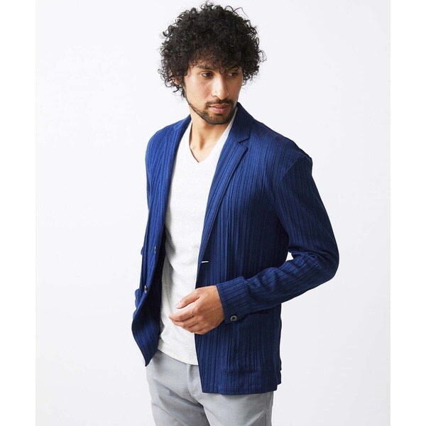 ミッシェルクランオム（MICHEL  HOMME）/プリーツカットジャケット