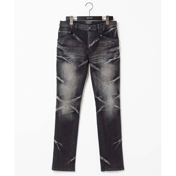 ミッシェルクランオム（MICHEL  HOMME）/《日本製》ブラックオーシャンデニムパンツ