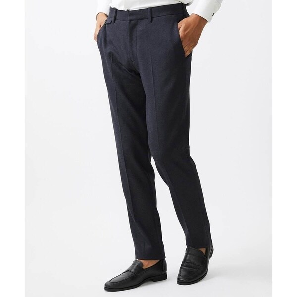 ミッシェルクランオム（MICHEL  HOMME）/ツイード調ストレッチスラックスパンツ セットアップ