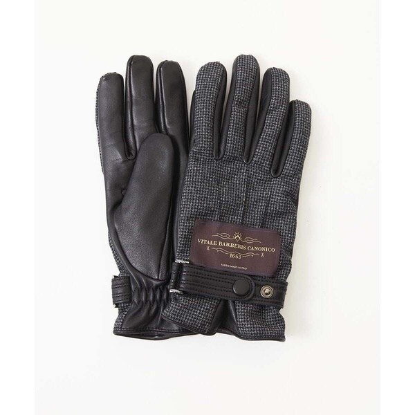 ミッシェルクランオム（MICHEL  HOMME）/千鳥柄ドレスグローブ