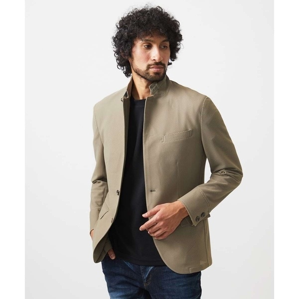 ミッシェルクランオム（MICHEL  HOMME）/【セットアップ】ストレッチコンバーチブルジャケット