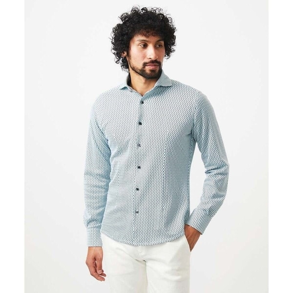 ミッシェルクランオム（MICHEL  HOMME）/《日本製》ストレッチラッセル長袖シャツ