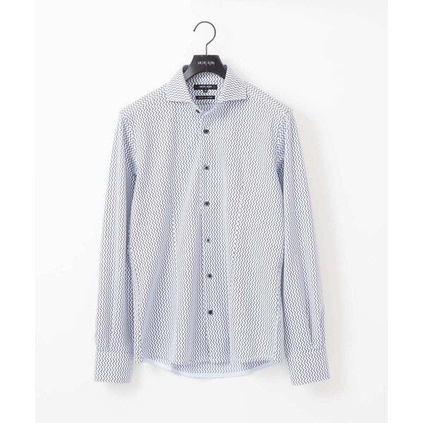 ミッシェルクランオム（MICHEL  HOMME）/《日本製》ストレッチラッセル長袖シャツ