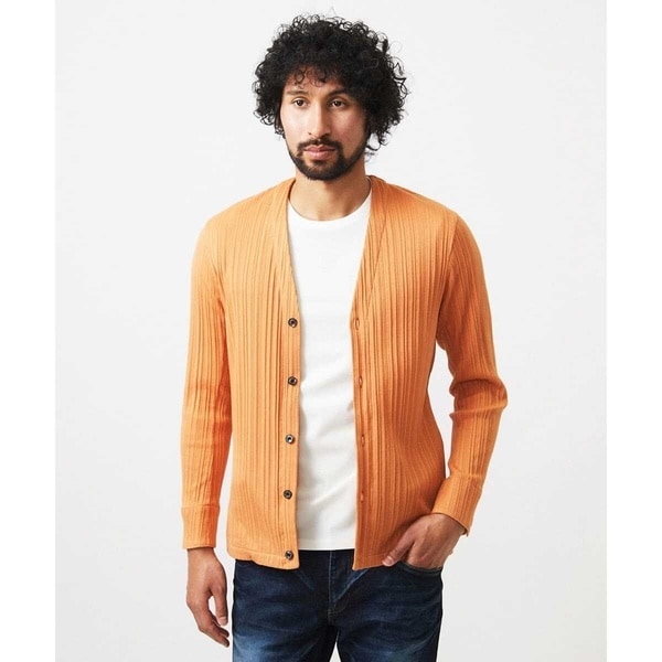 ミッシェルクランオム（MICHEL  HOMME）/【WEB限定】プリーツYカーディガン