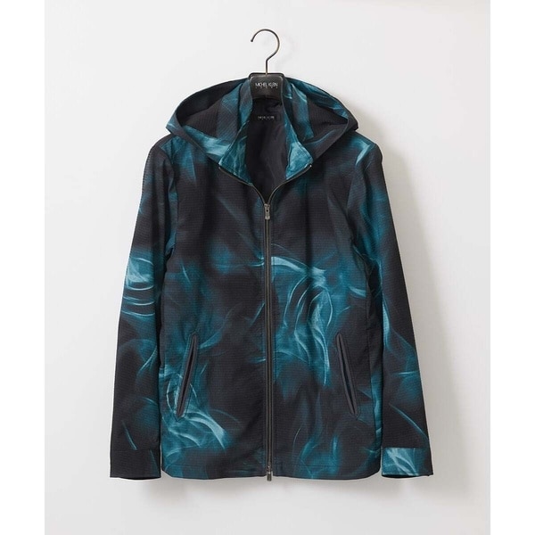 ミッシェルクランオム（MICHEL  HOMME）/スモーク柄メッシュパーカーブルゾン