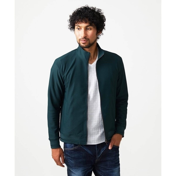 ミッシェルクランオム（MICHEL  HOMME）/スタンドカラーブルゾン